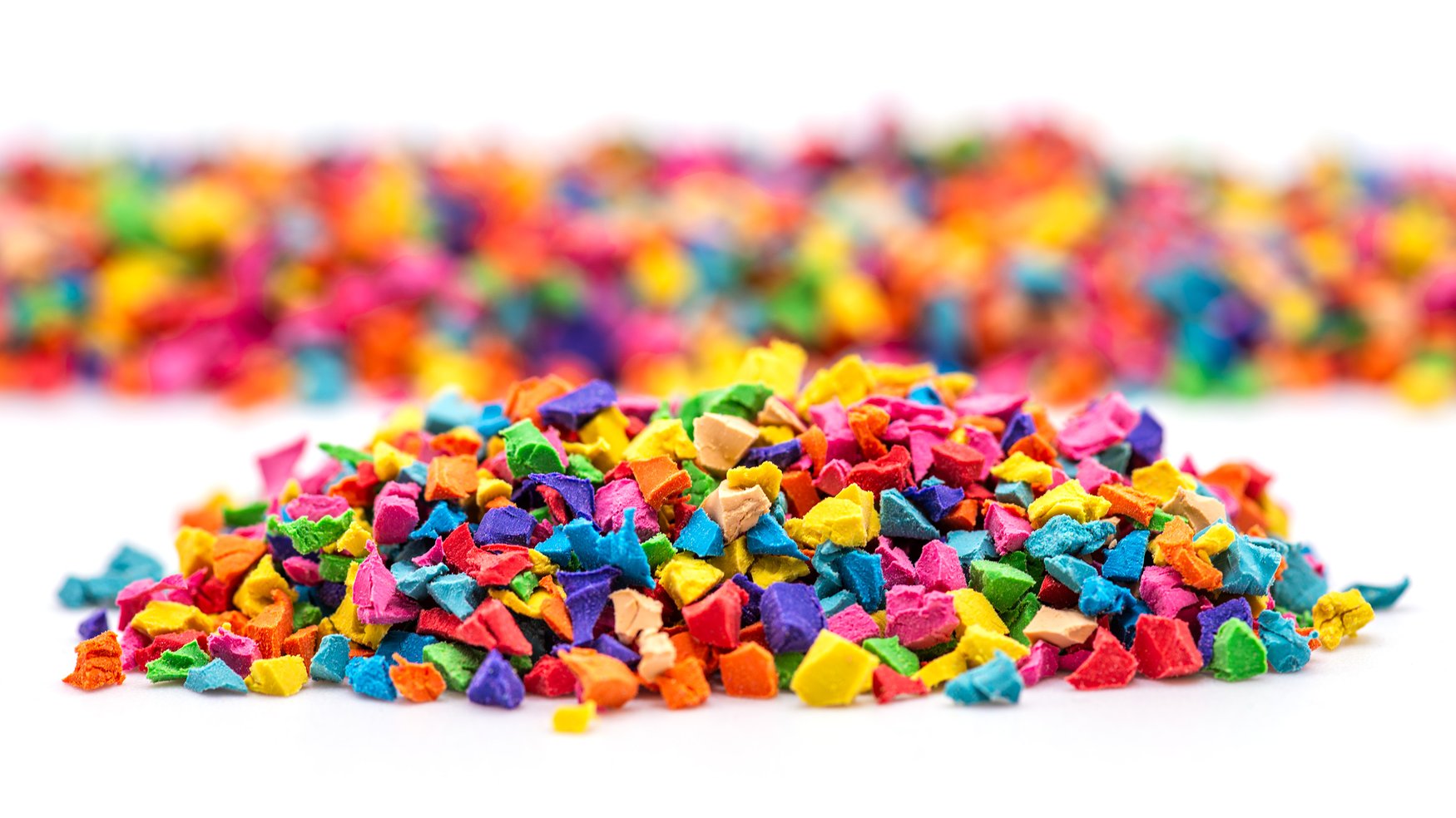 Rosehill TPV Rubber | Colored Rubber Granules | American Recycling